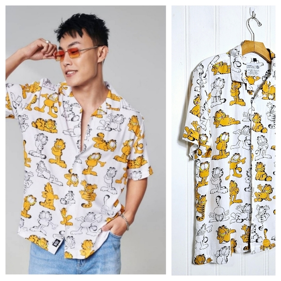 The Sould Store | Shirts | Garfield Shirt The Souled Store Mens Casual ...